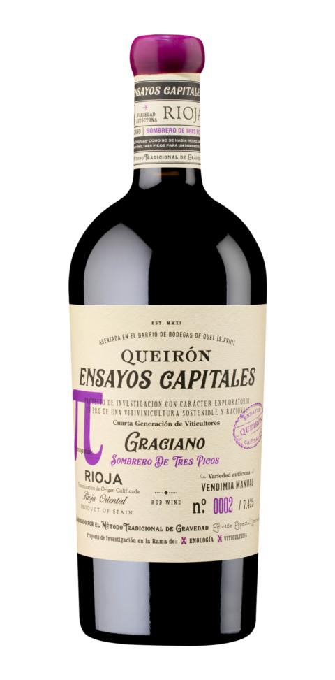 Ensayos Capitales Nºπ (Pi) en- Queirón Vinos - Viñedos Familiares - Quel - La Rioja